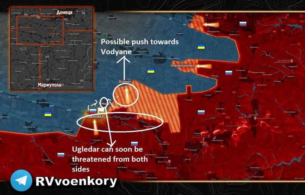 Bloedbad in Ugledar: De Russen hebben Pavlovka van de kaart geveegd ...