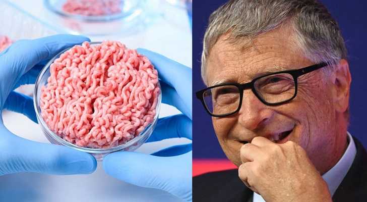 Bill Gates' in laboratoria gekweekt vlees onthuld: "Echt gruwelijk ...