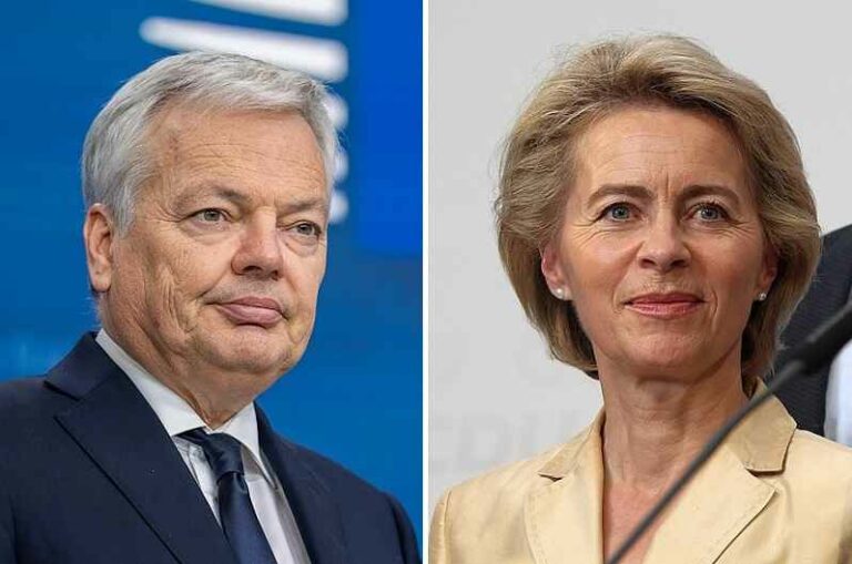 De vreemde zaak van Didier Reynders en Ursula von der Leyen - Frontnieuws De vreemde zaak van Didier Reynders en Ursula von der Leyen - Frontnieuws
