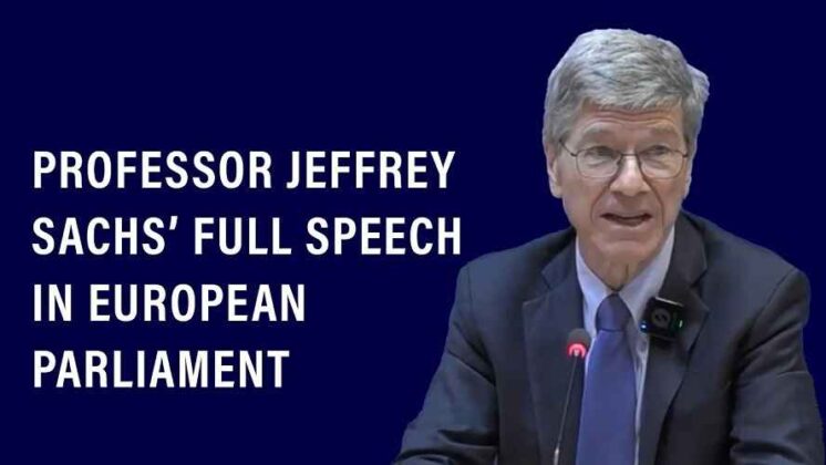 De geopolitiek van vrede - Jeffrey Sachs in het Europees Parlement ...