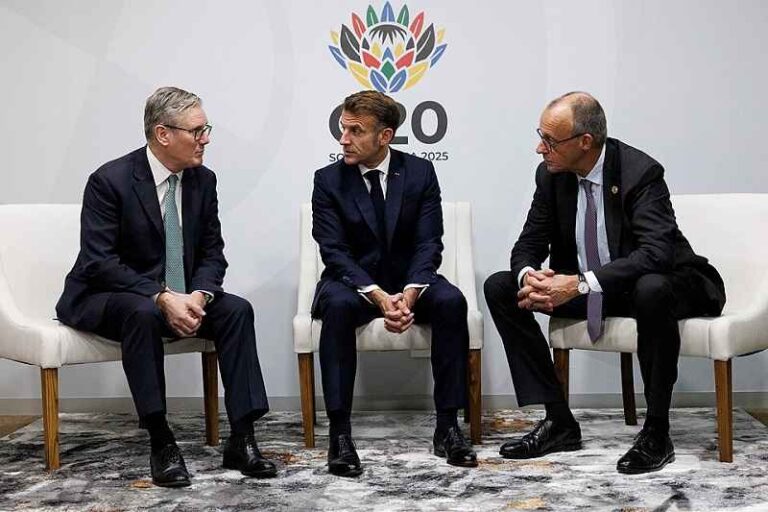 De vier jokers van de Apocalyps: Carney, Starmer, Macron en Merz ...